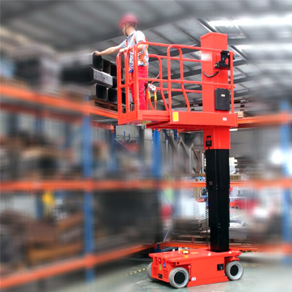Aluminum single mast vertical lift - Suzhou East Machinery Co., Ltd.